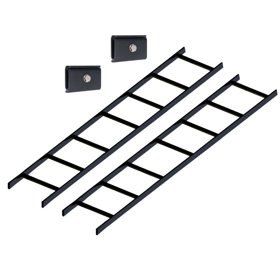 Ladder Rack 5′ Cable Runway Straight Section in 2-Pack with Butt Splic ...
